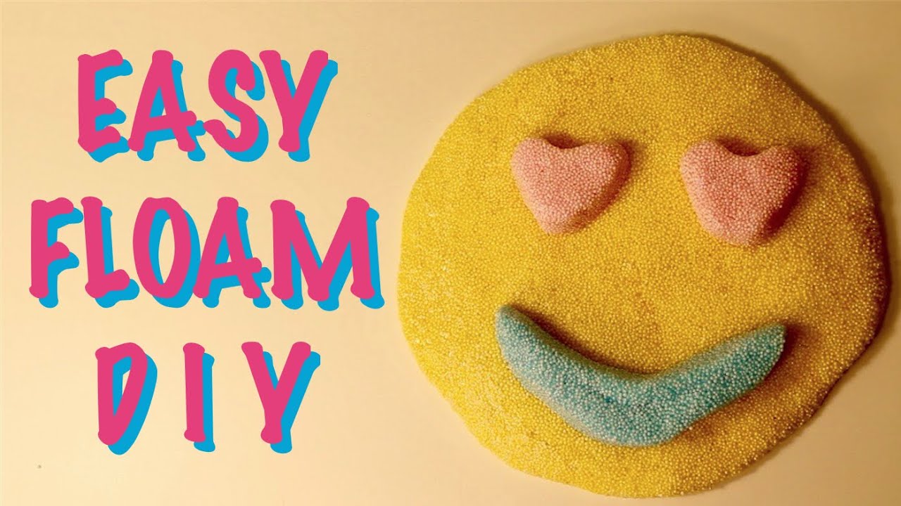 How To Make Floam (Super Easy!!!) - YouTube