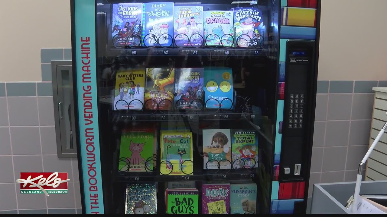 John Harris Elementary has new, unique vending machine - YouTube