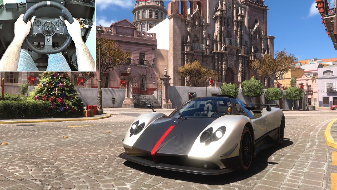 Pagani Zonda Cinque Roadster - Forza Horizon 5 (Steering Wheel ...