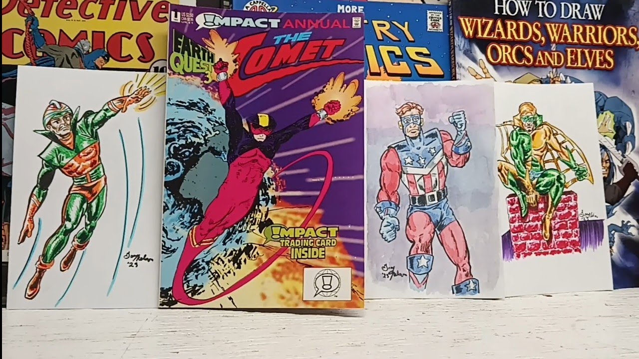 EP 782 The Comet Annual 1992 Impact Comics from DC by Kelly Puckett ...