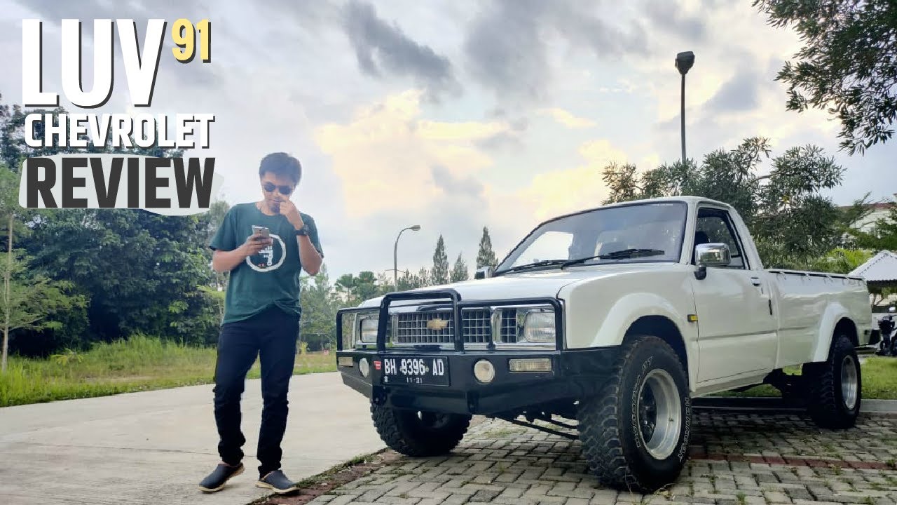 CHEVROLET LUV DIESEL 1991 KBD26 PICKUP MESIN ISUZU - YouTube