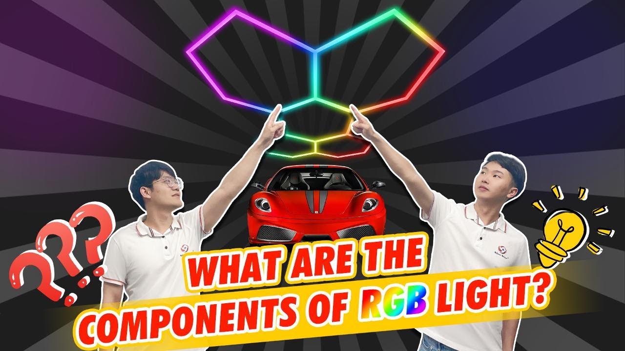 What are the components of the RGB hexagon light ? - YouTube