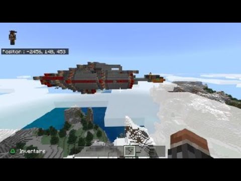 Machine volante Minecraft new génération 3 ieme video - YouTube