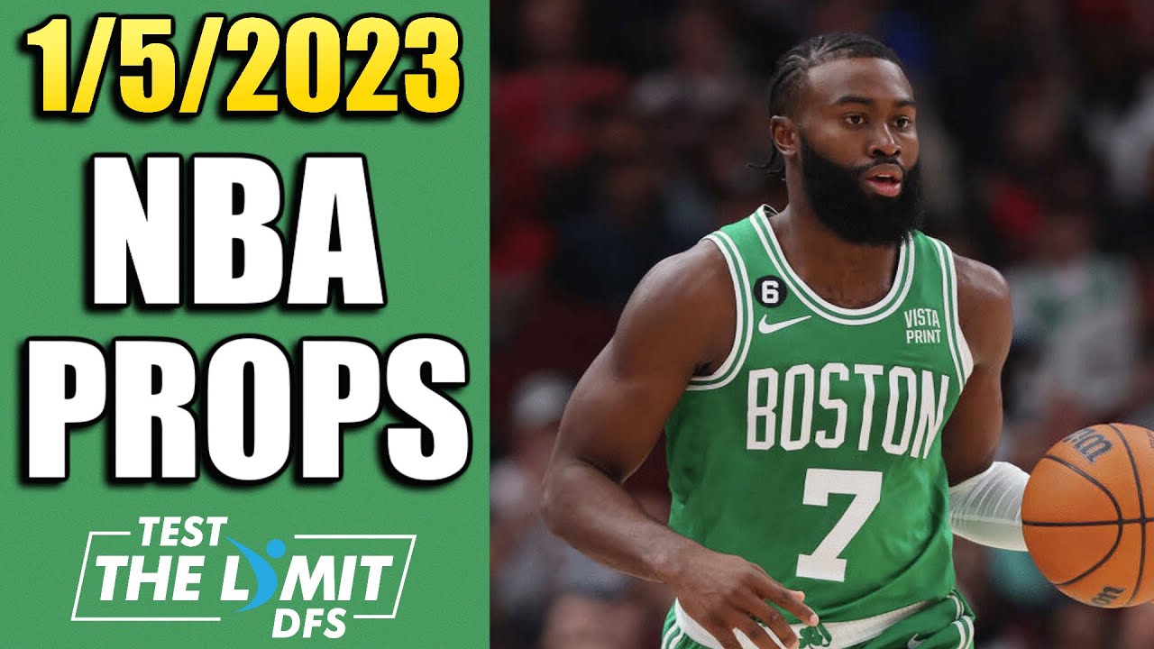 (5-1 RUN!!) BEST NBA PLAYER PROP PICKS | Thursday 1/5/2023 | PRIZEPICKS ...