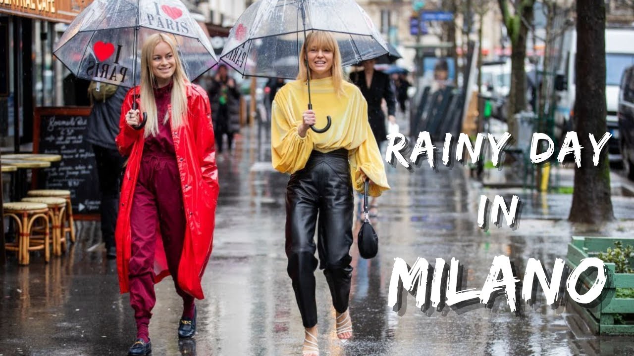 RAINY DAY IN BEAUTIFUL MILAN-CITYLIFE DESTRICT/ITALY WALKING TOUR# ...