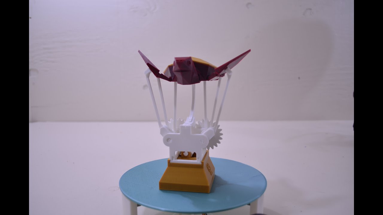 Time Lapse Mechanical Flying Sea Turtle - YouTube