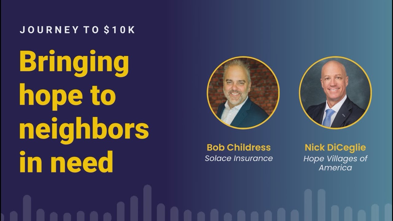 Solace Insurance + Hope Villages of America Make More Happen - YouTube