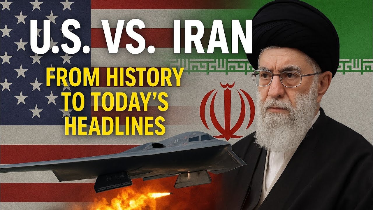 US vs IRAN : A 70- Year Saga of Conflict and Crisis - YouTube