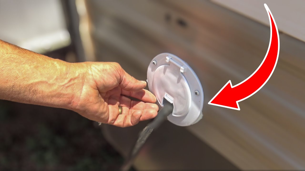 RV 5 Inch Round Electric Cable Hatch Review - YouTube