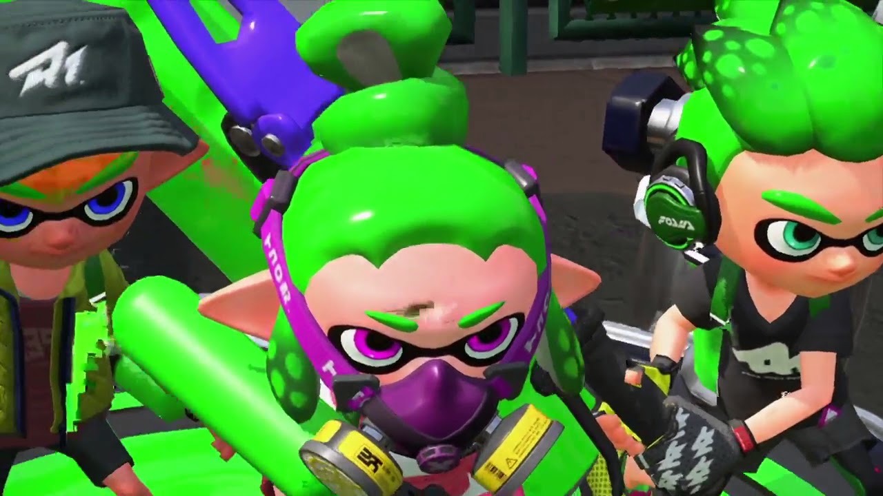 Bears Battle for Turf In Splatoon 2 We Bare Bears Nintendo Switch - YouTube