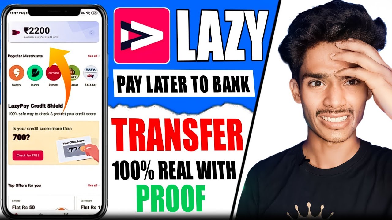 Lazy pay later to bank account live Proof 2024 || lazy pay balance ...
