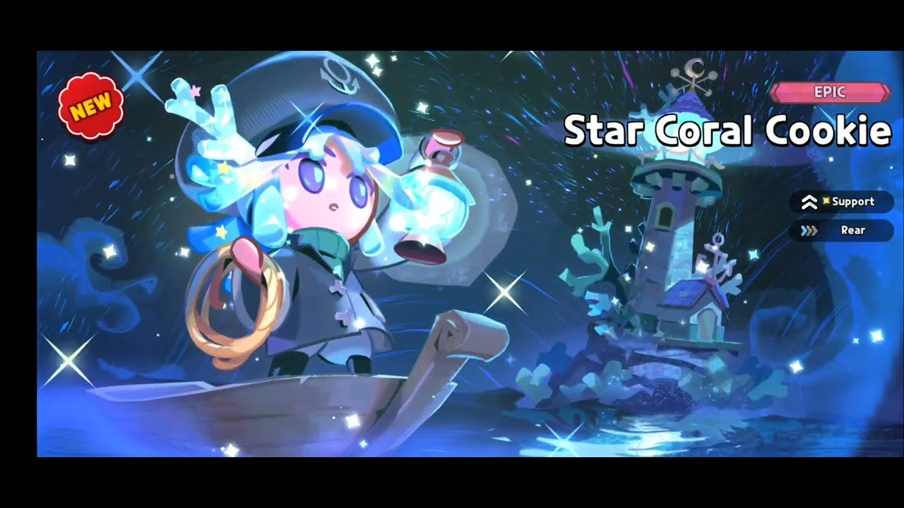 Star Coral Cookie Pull animation Cookie Run Kingdom - YouTube