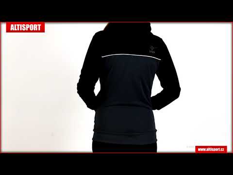 dámská sportovní mikina kilpi athlet w kl0245ki černá