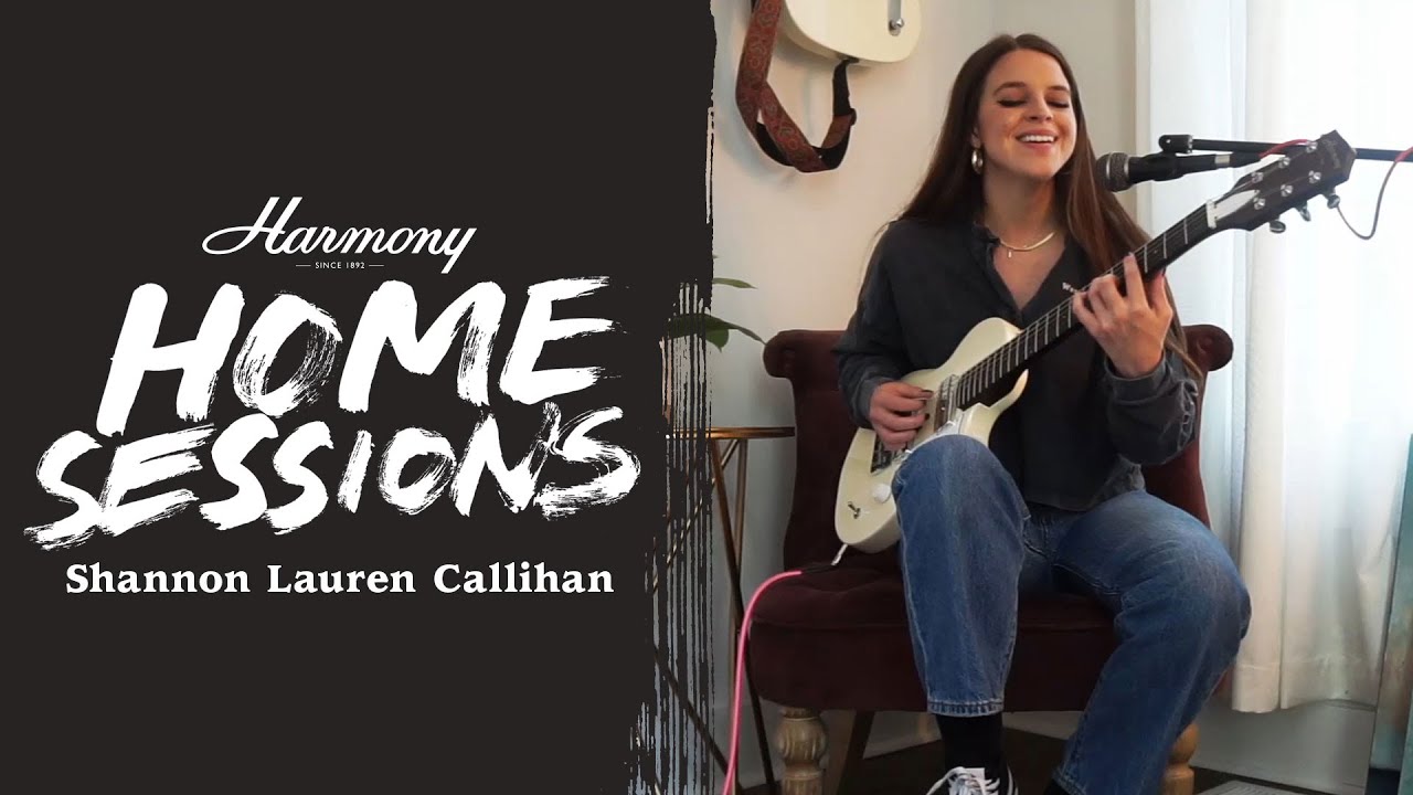 Shannon Lauren Callihan and the Juno Electric Guitar | Harmony Home ...