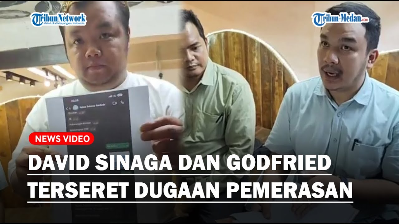Anggota DPRD Kota Medan David Sinaga dan Godfried Terseret Kasus Dugaan Pemerasan Pengusaha ...