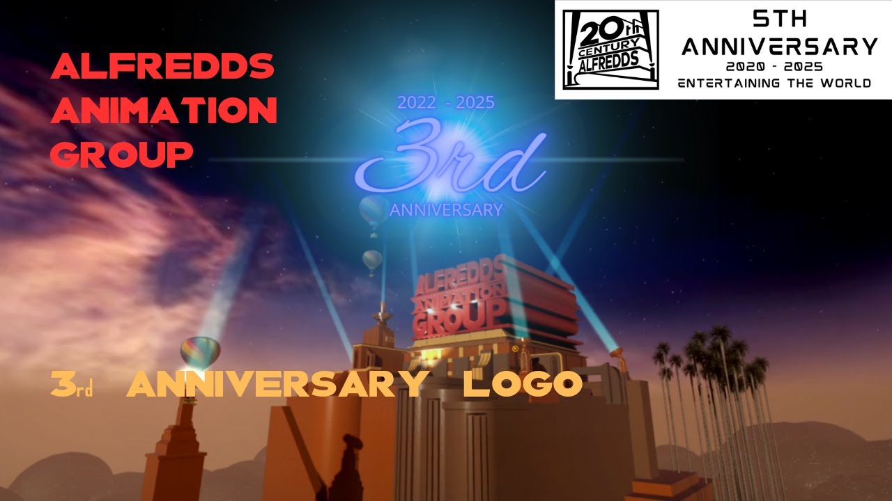 AlfredDS Animation Group | 3rd Anniversary Logo - YouTube