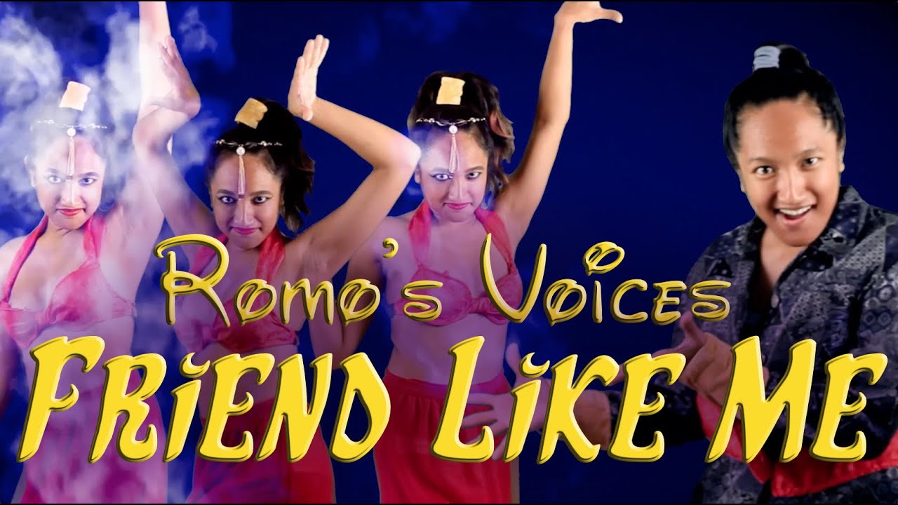 "Friend Like Me" One-Woman Disney Cover Song (Robin Williams Impression ...