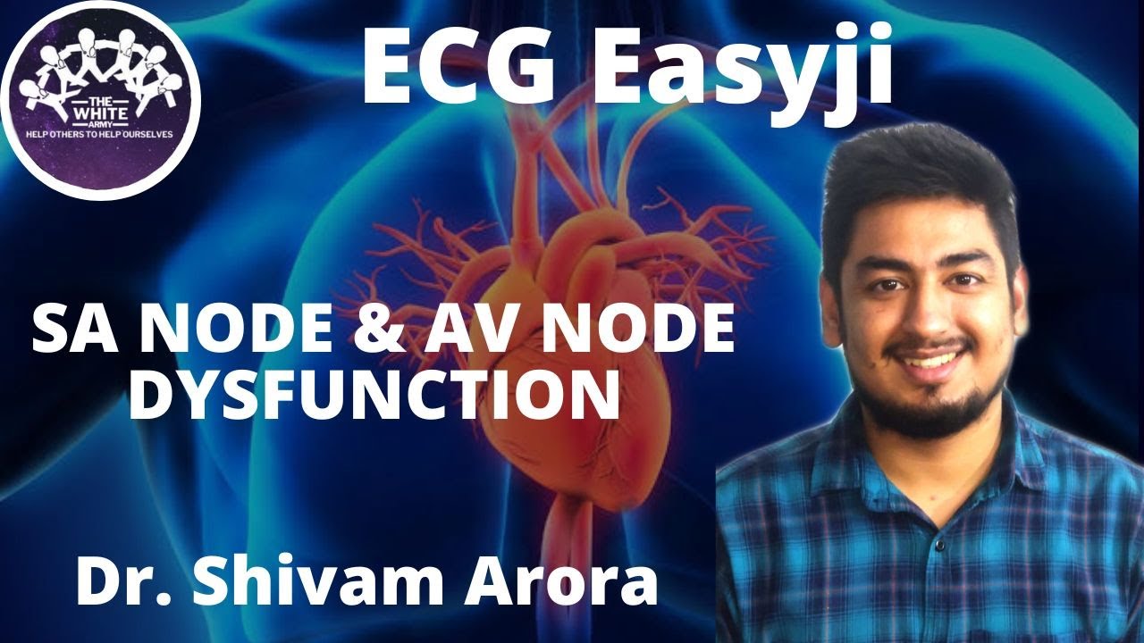 ECG EaSyJi - ECG in SA Node and AV Node dysfunction - YouTube