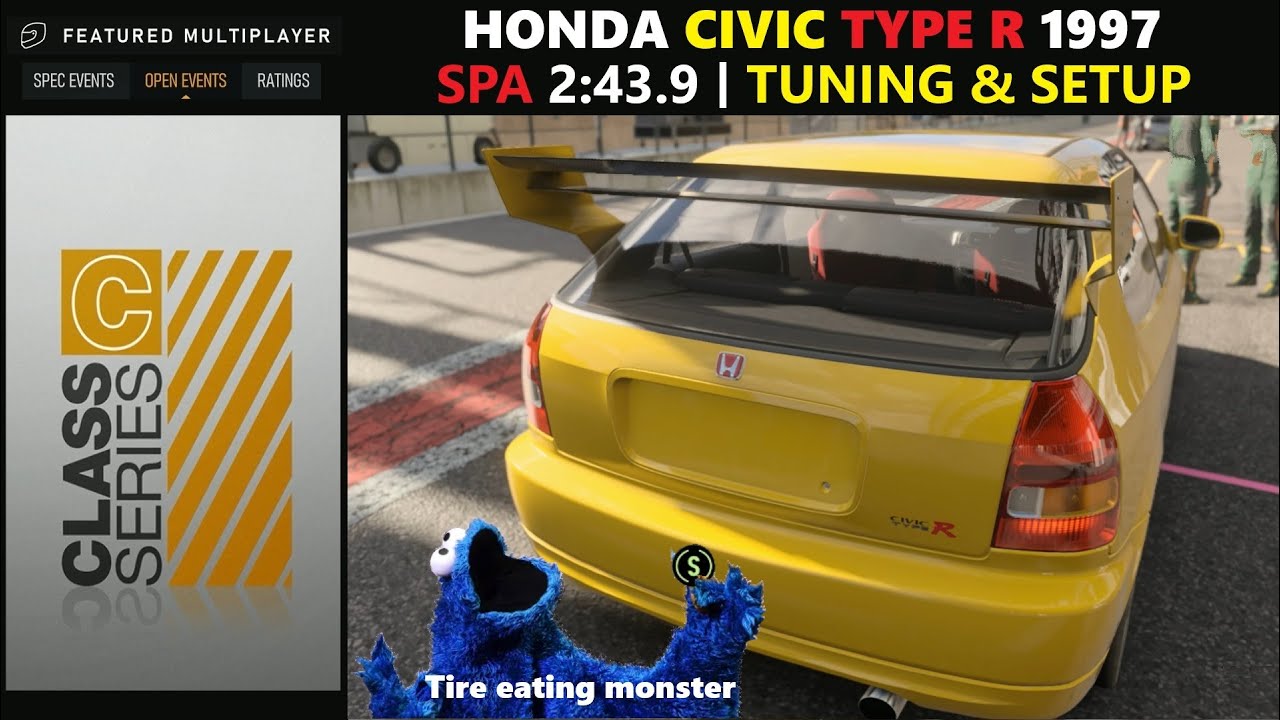 C-Class | Honda Civic Type R '97 SETUP | Forza Motorsport - YouTube