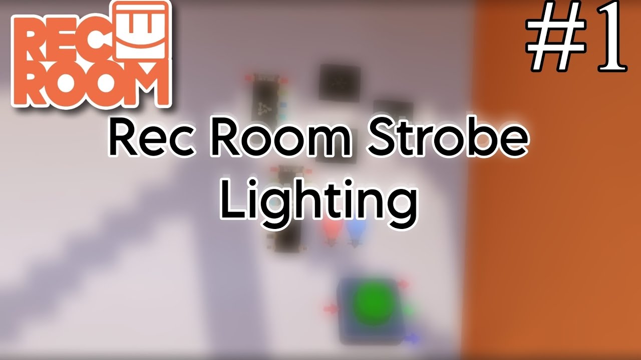 How to make a Strobe Light in Rec Room - YouTube