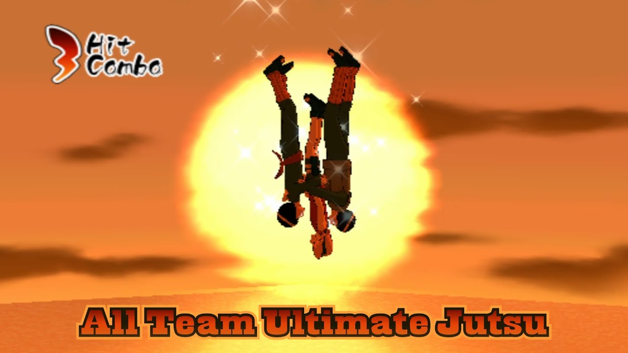 All Team Ultimate Jutsu | Naruto Clash of Ninja Revolution 2 | WII ...