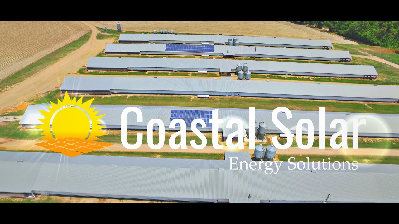 Six Poultry House Solar Build - YouTube