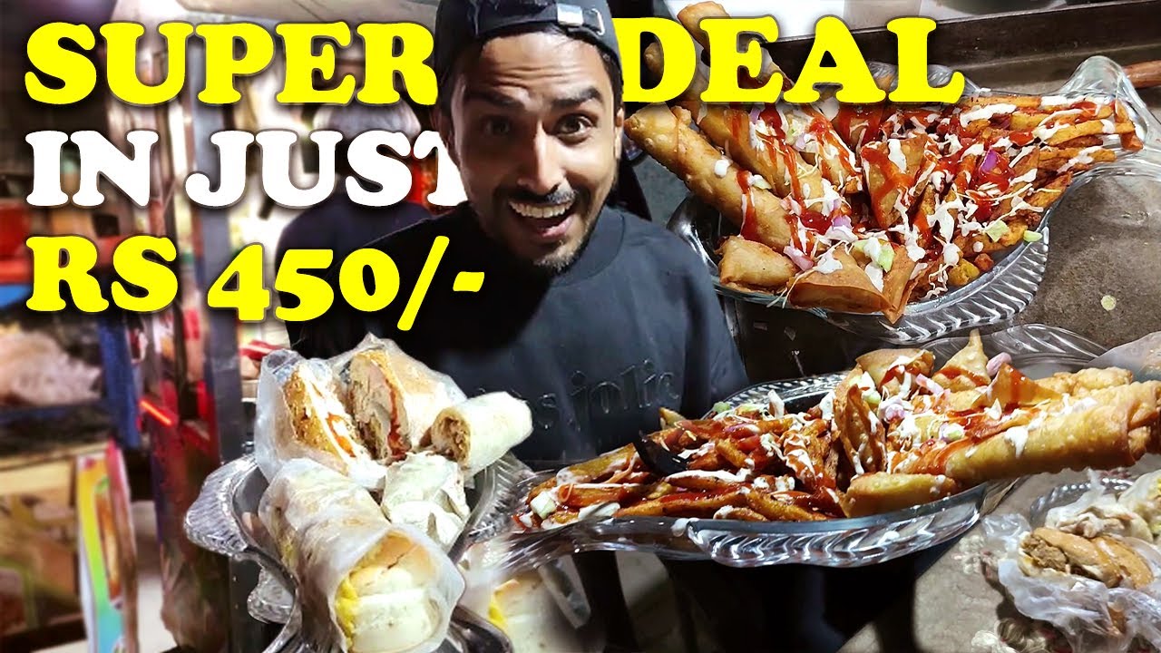 BEST Economical Fast Food Deal in Faisalabad | Faisalabad Street Food ...