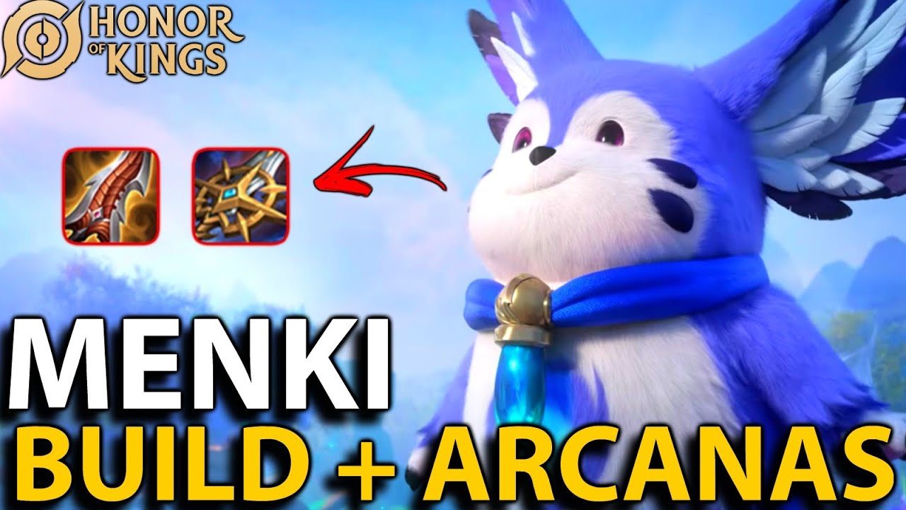 MENKI - BUILD + ARCANAS | HONOR OF KINGS - YouTube