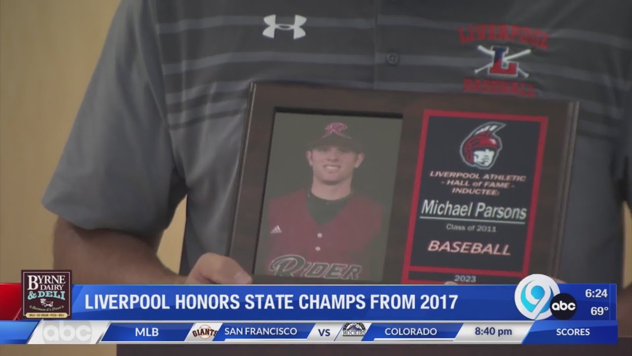 Liverpool honors state champs from 2017 - YouTube