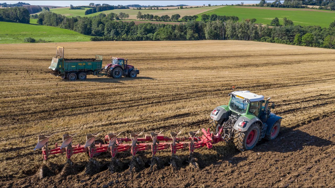 FENDT 828 | Case IH Puma 185 CVX | JCB 541-70 Agri-Plus - YouTube
