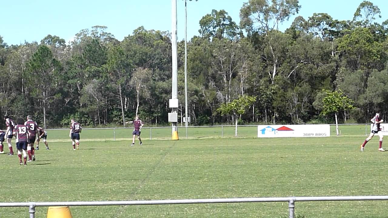 Caboolture Snakes Vs Noosa Rugby Union - Baptiste Verge 2012 - YouTube