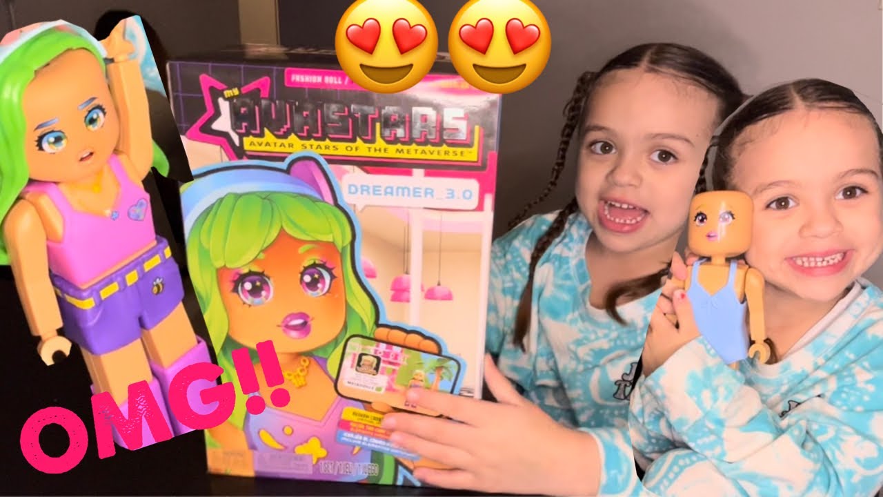 My Avastars!! NEW fashion dolls 😍 UNBOXING & REVIEW plus playing ...