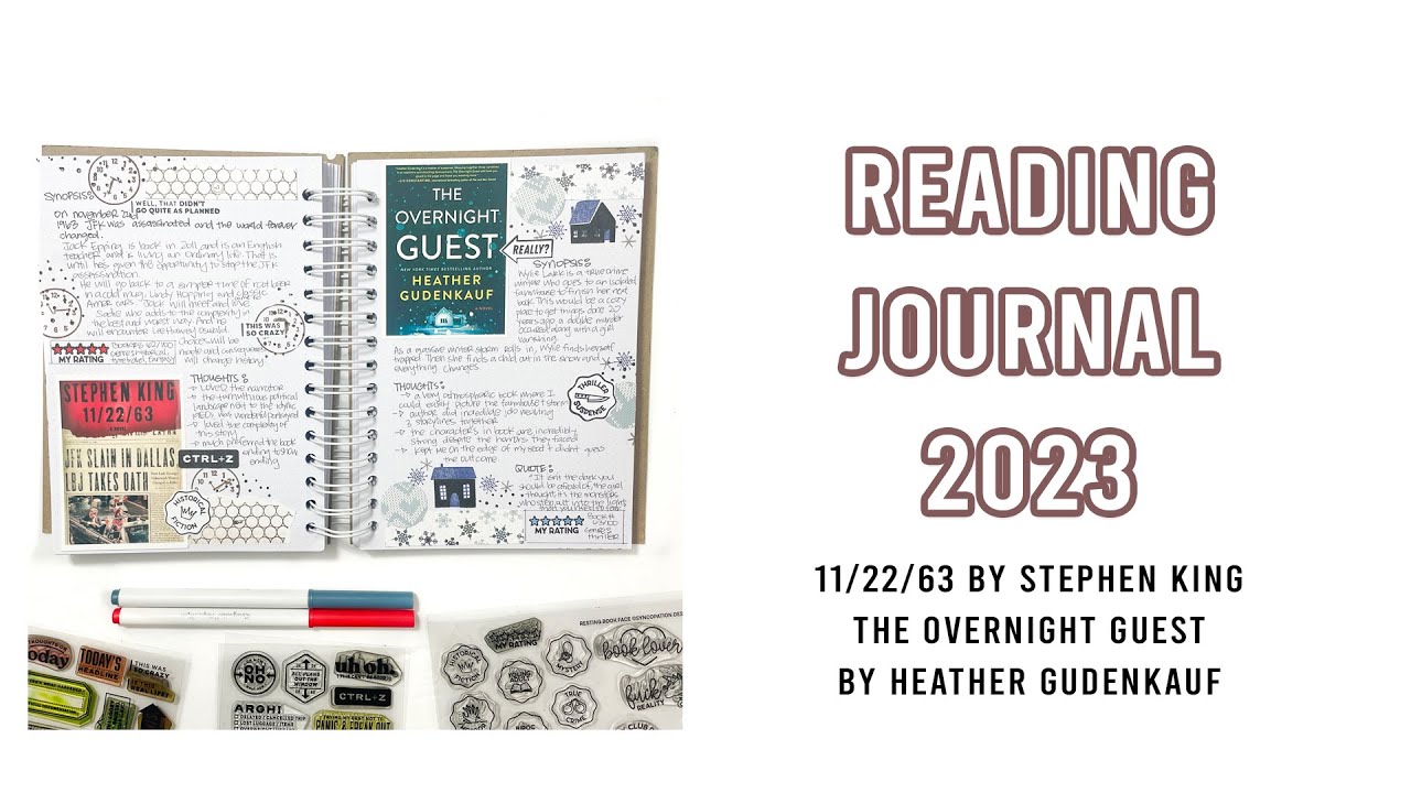 Reading Journal 2023 | May Favorite Books | Scrapbooking - YouTube
