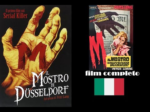 M - IL MOSTRO DI DUSSELDORF  (film completo in italiano) Fritz Lang 1931 THRILLER