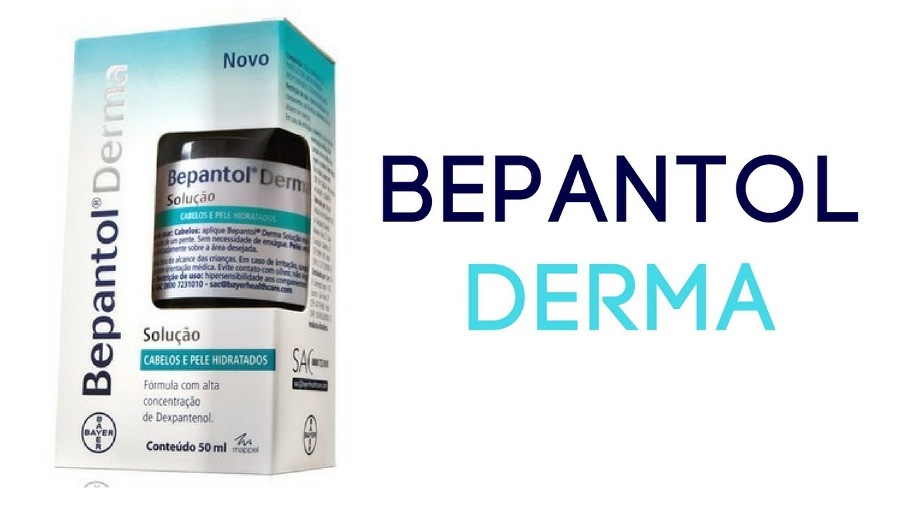 BEPANTOL DERMA SOLUÇÃO - O que é, como usar, benefícios! - YouTube