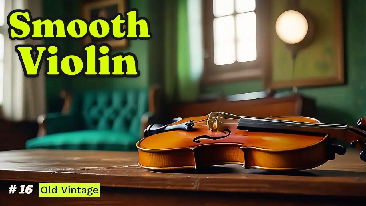 【SMOOTH VIOLIN 16】Romantic Vintage Violin / Chill/ Work/ Study/ Indie ...