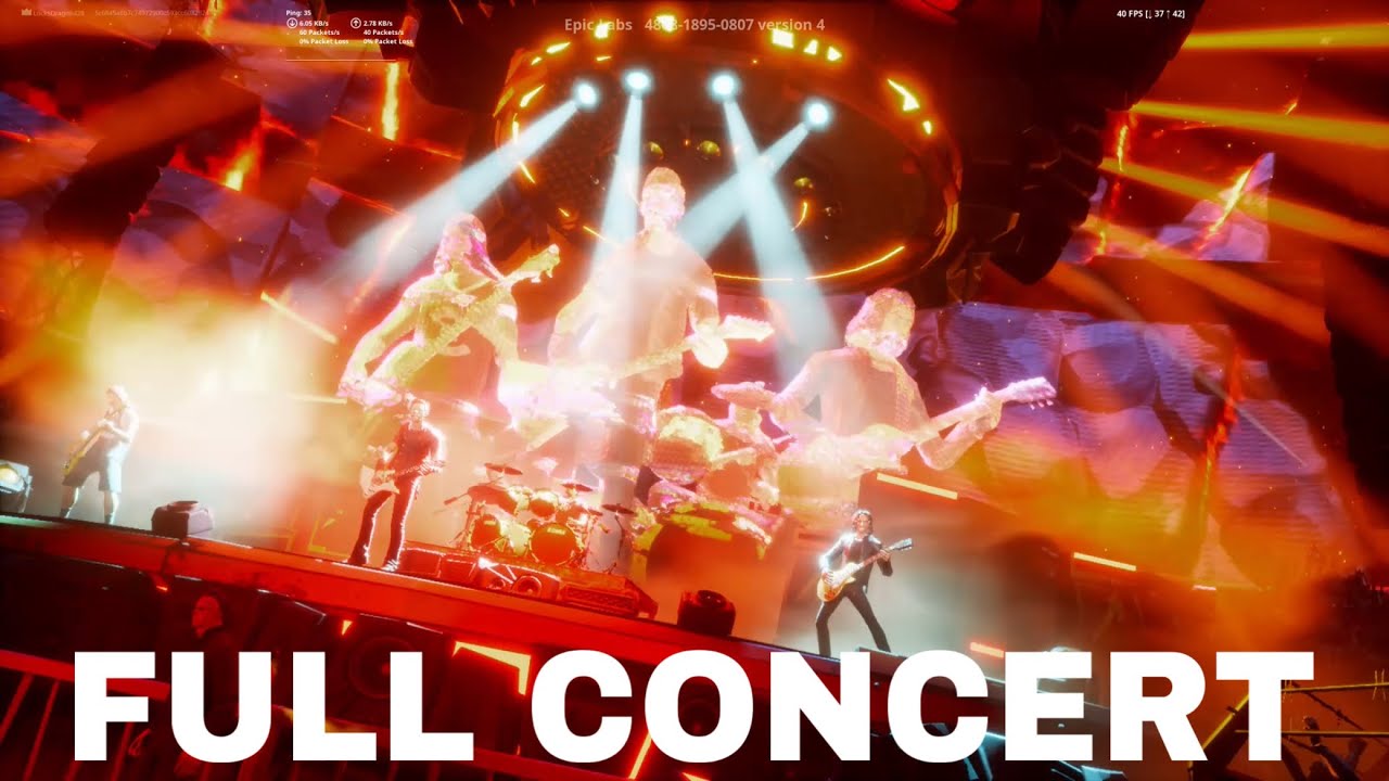 Fortnite x Metallica FULL Live Event Concert! 😁 - YouTube