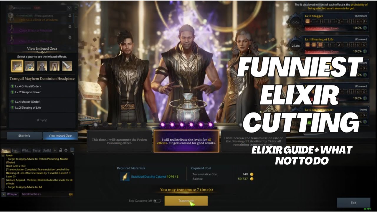 FUNNIEST ELIXIR CUTTING & GUIDE ON WHAT NOT TO DO - YouTube