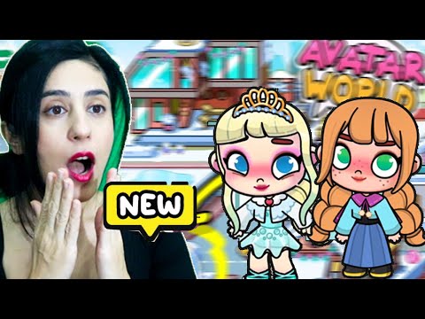 Avatar World Elsa ve Anna Karakterleri Ücretsiz Yeni Avatar World Gizemleri Esra Games