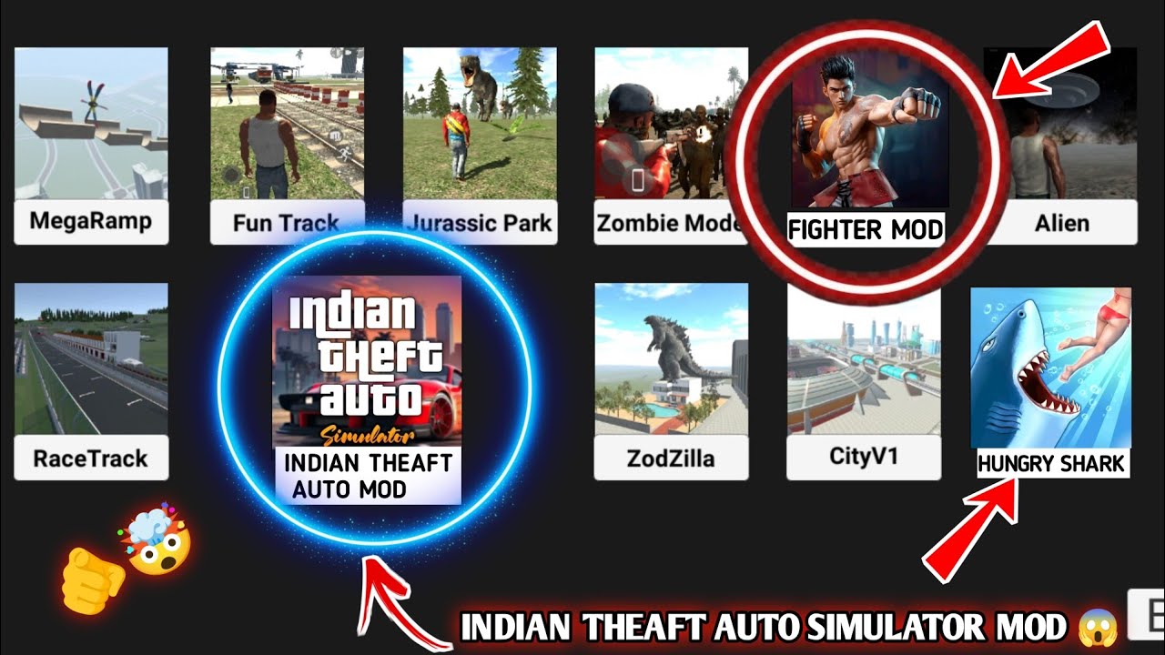 "Indian Bike Driving 3D में आया Indian Theft Auto MOD 😱 | इतना Dangerous MOD कभी नहीं देखा ...