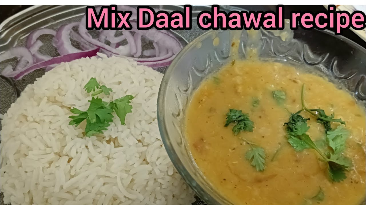 mix Daal recipe|mix Daal chawal recipe|how to make mix Daal chawal#easy ...