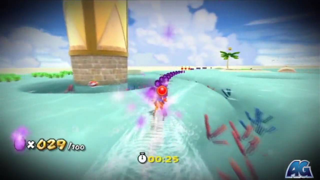 Super Mario Galaxy 2 - Starshine Beach Galaxy - Prankster Comet ...