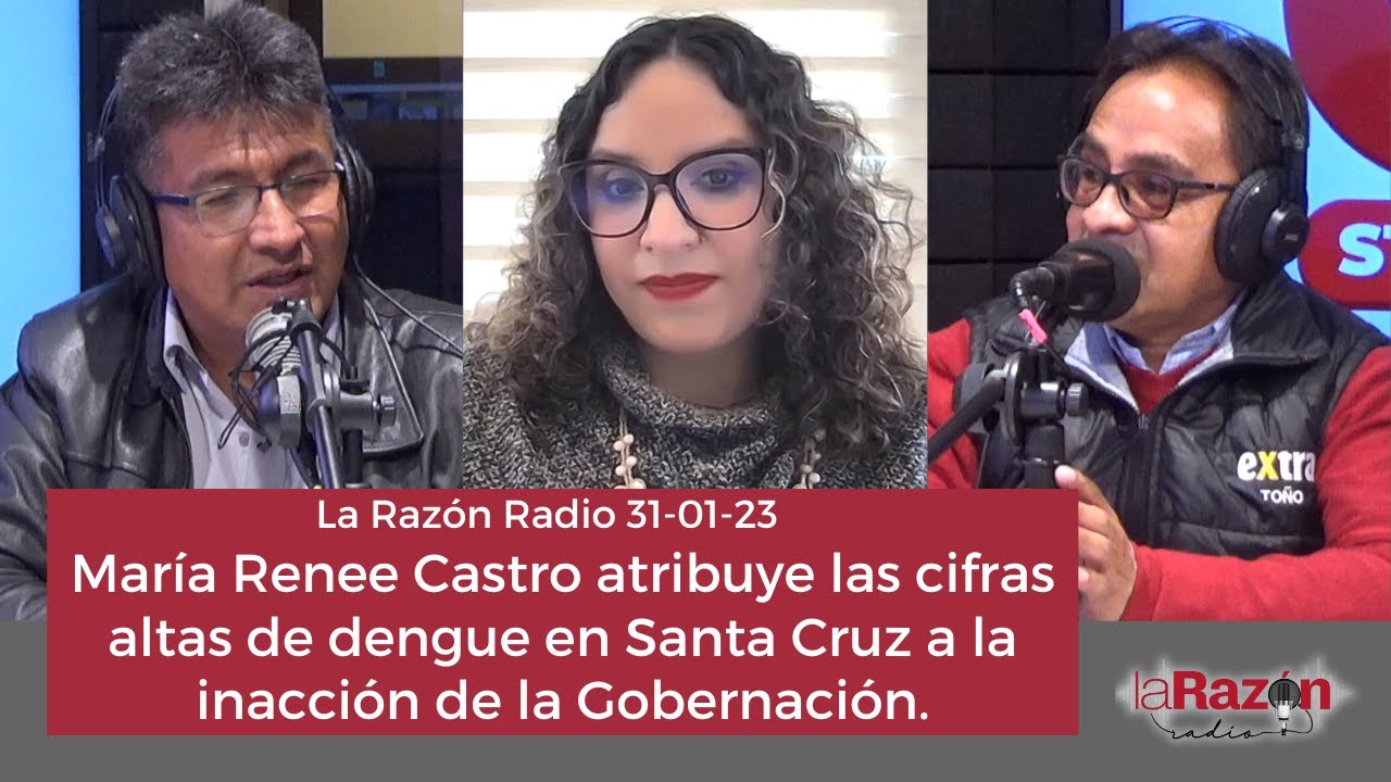 María Renee Castro atribuye las cifras altas de dengue en Santa Cruz a ...