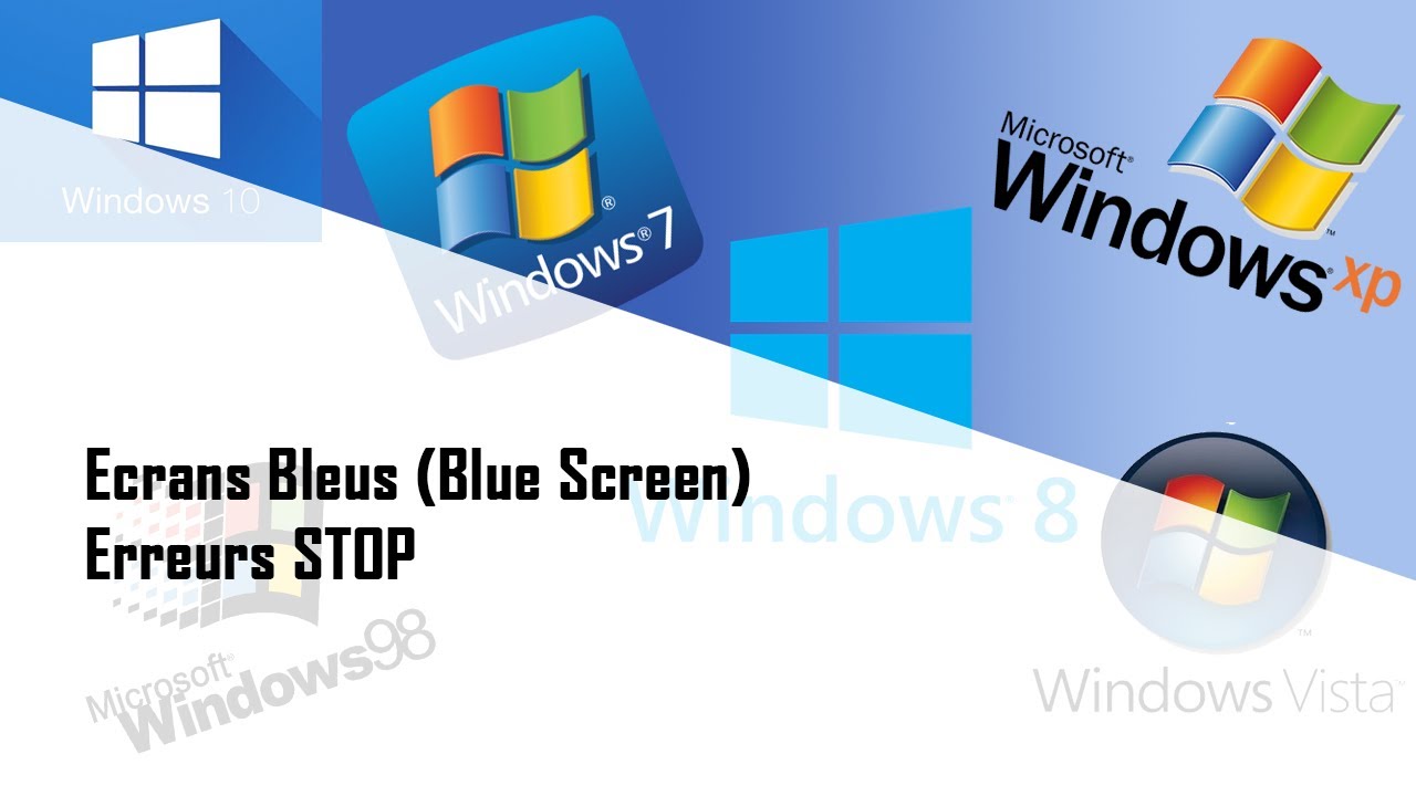 [W7-Tuto n°05] Ecran Bleu - Blue Screen - BSOD | Windows 7/XP 😱 - YouTube
