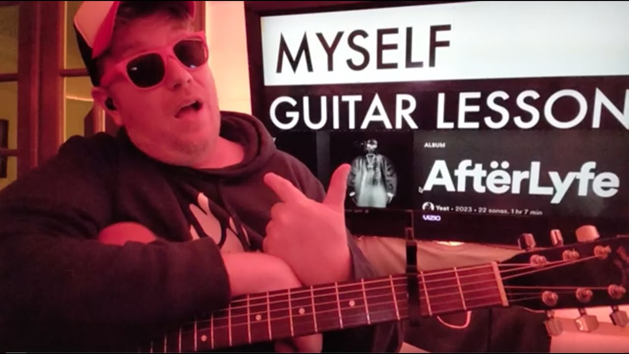 How To Play Myself - Yeat Guitar Tutorial (Beginner Lesson!) - YouTube