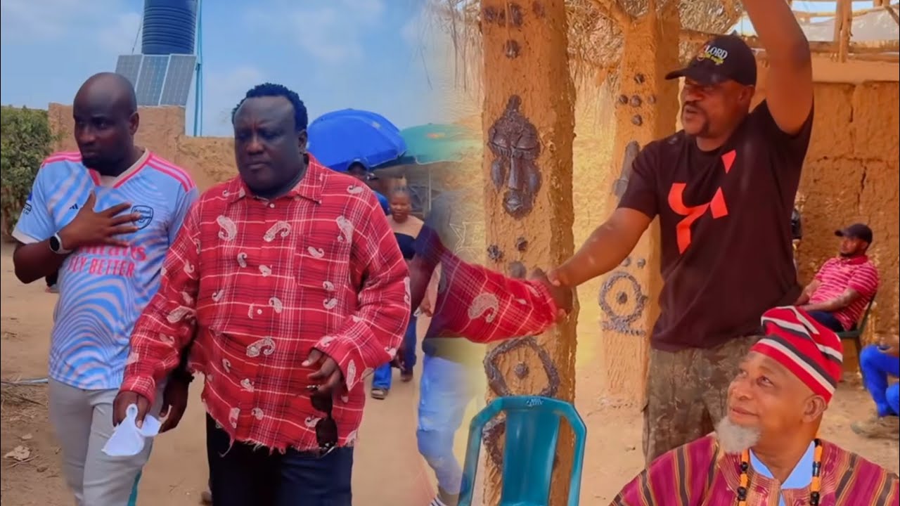 SEE HOW SAHEED OSUPA SUPRISE ODUNLADE ADEKOLA & ADEBAYO SALAMI ON SET ...