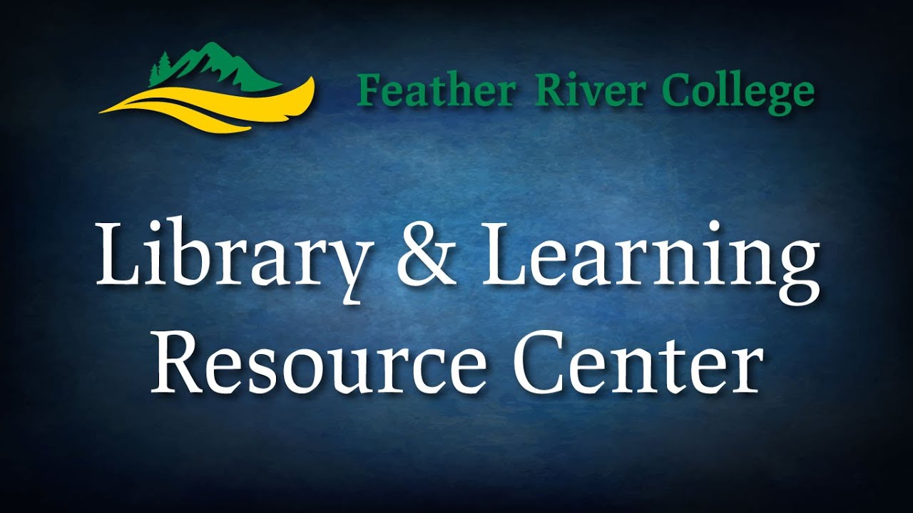 Library & Learning Resource Center - Quick Tour - YouTube