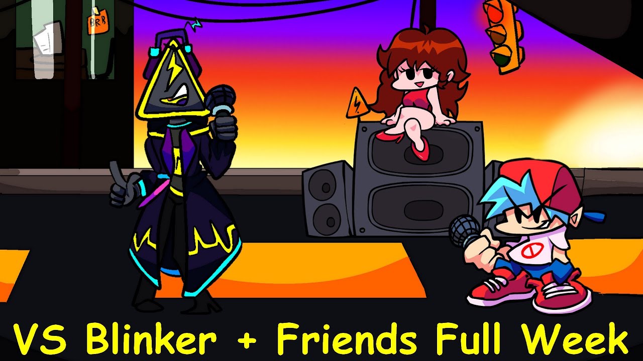 VS Blinker + Friends Full Week - Friday Night Funkin Mod - YouTube