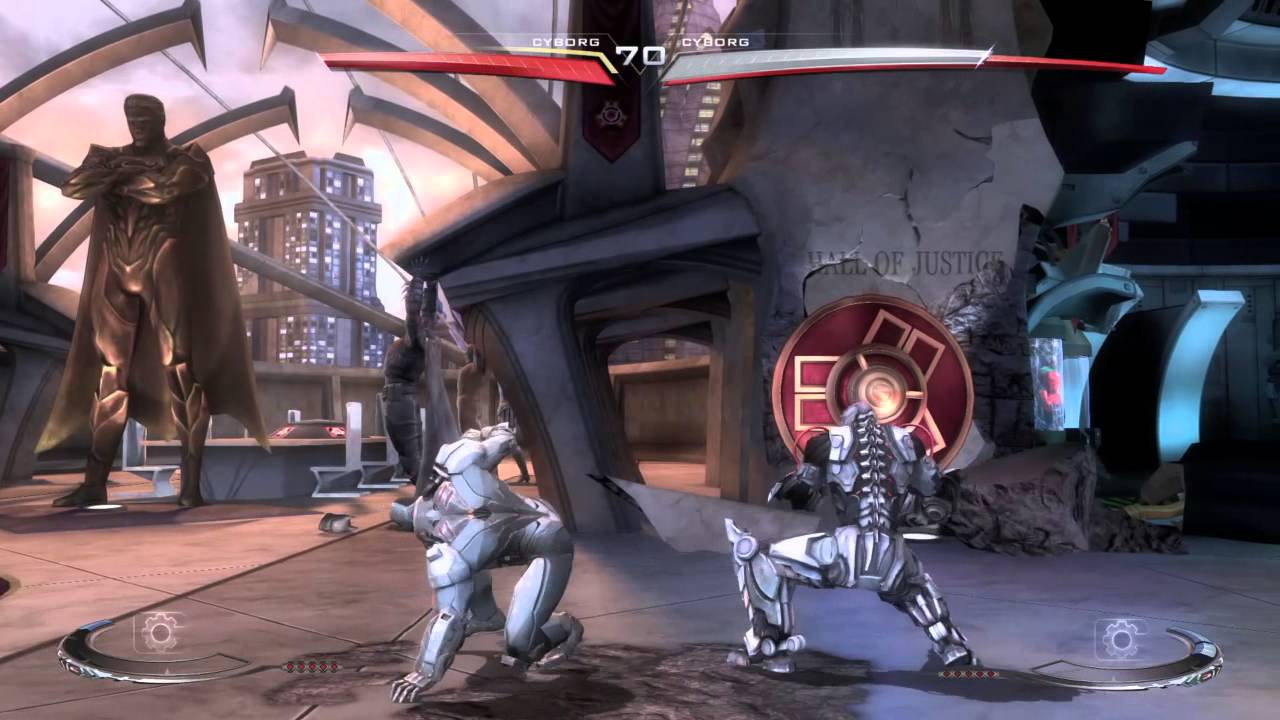 Injustice: Gods Among Us Cyborg VS Cyborg (Evil) - YouTube