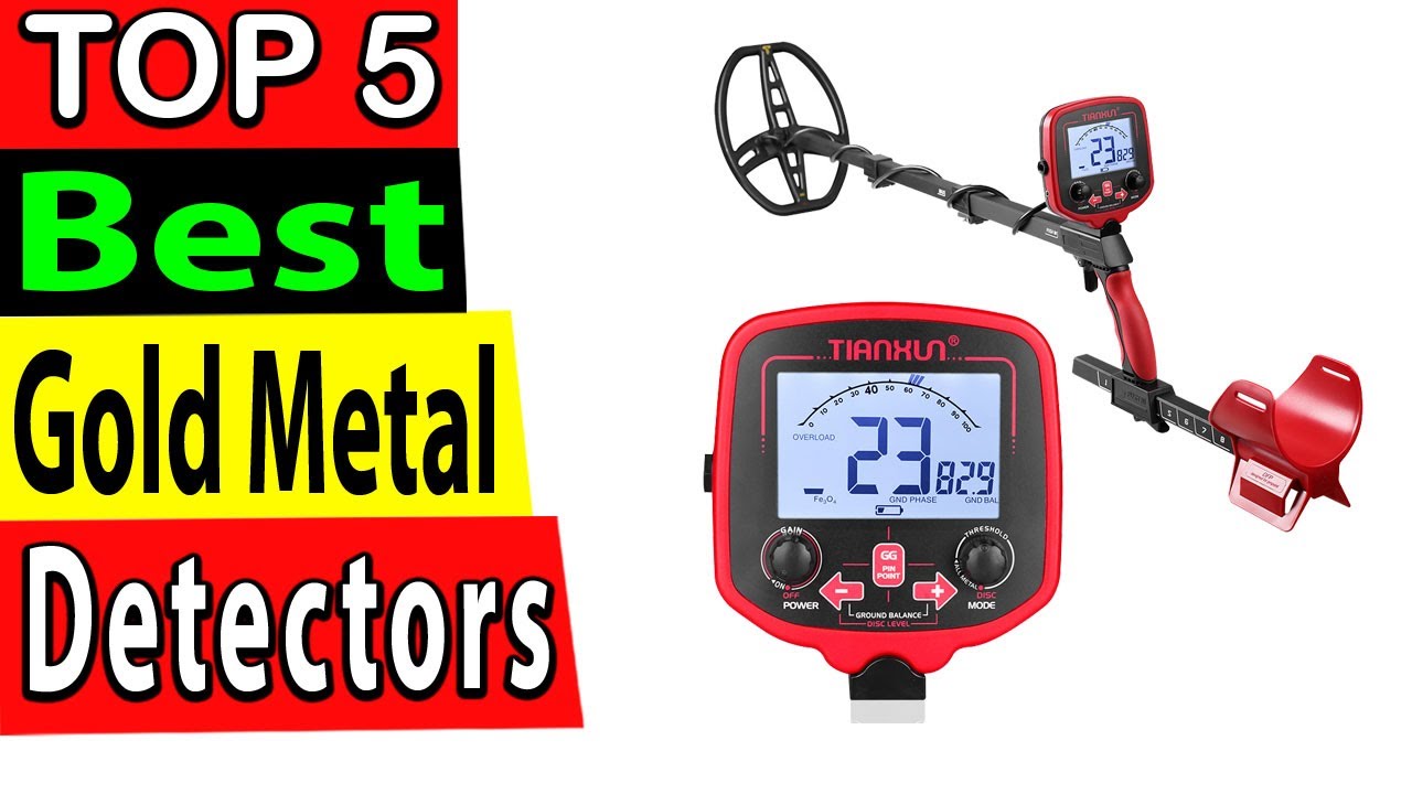 TOP 5 Best Gold Metal Detectors Review 2025 - YouTube